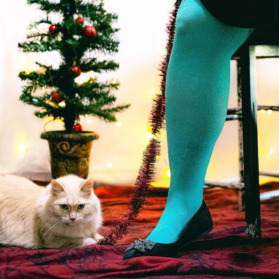 Lux Sparkle Tights - Mosaic - Tights & Clothes In Sizes 32-66 - Snag ...