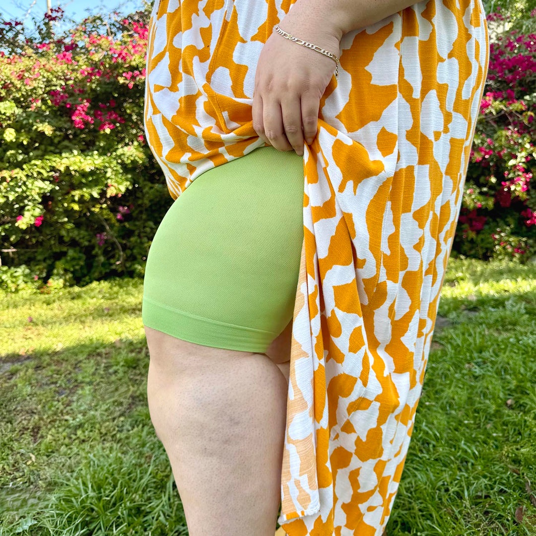 Stay Cool Chub Rub Shorts - Matcha - Tights & Clothes In Sizes 32-66 ...