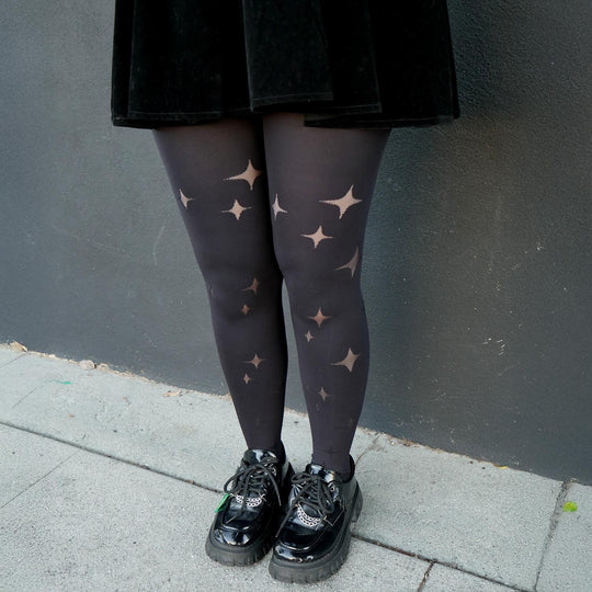 Nocturne Tights | Star Pattern Witchy Tights | Snag – Snag EU