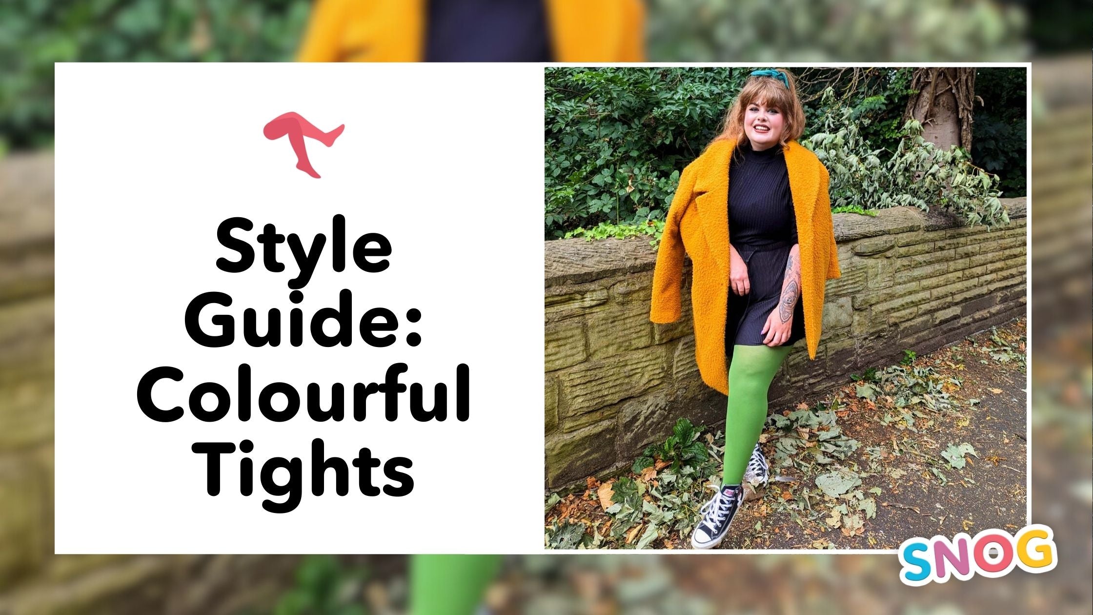 Les meilleurs collants de couleur et comment les porter - Snag EU